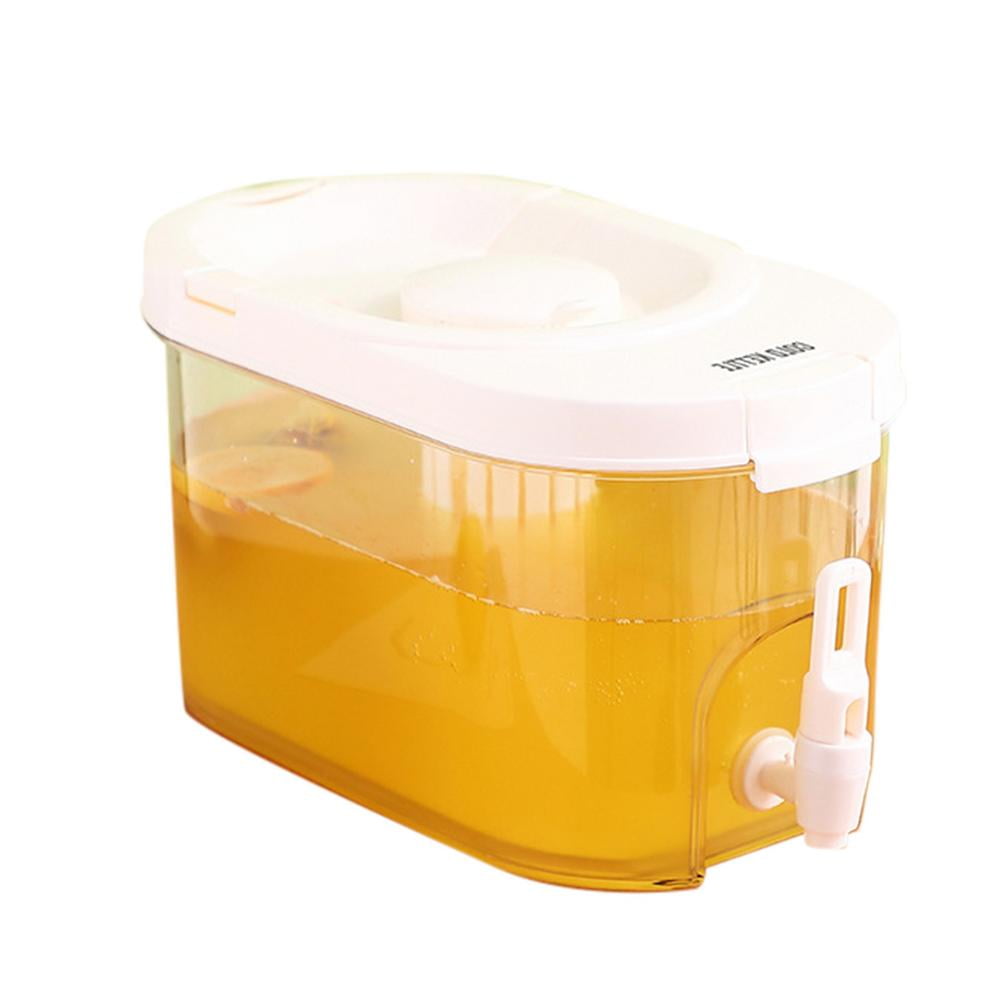Tohuu 1 Gallon Drink Dispenser Square Drink Dispenser with Spigot for ...