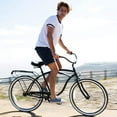 sixthreezero Around the Block Men's 7-Speed Beach Cruiser Bicycle with ...