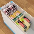 2 Pcs Adjustable Freezer Divider Shelves - 12 Inch Wire Shelf Organizer ...