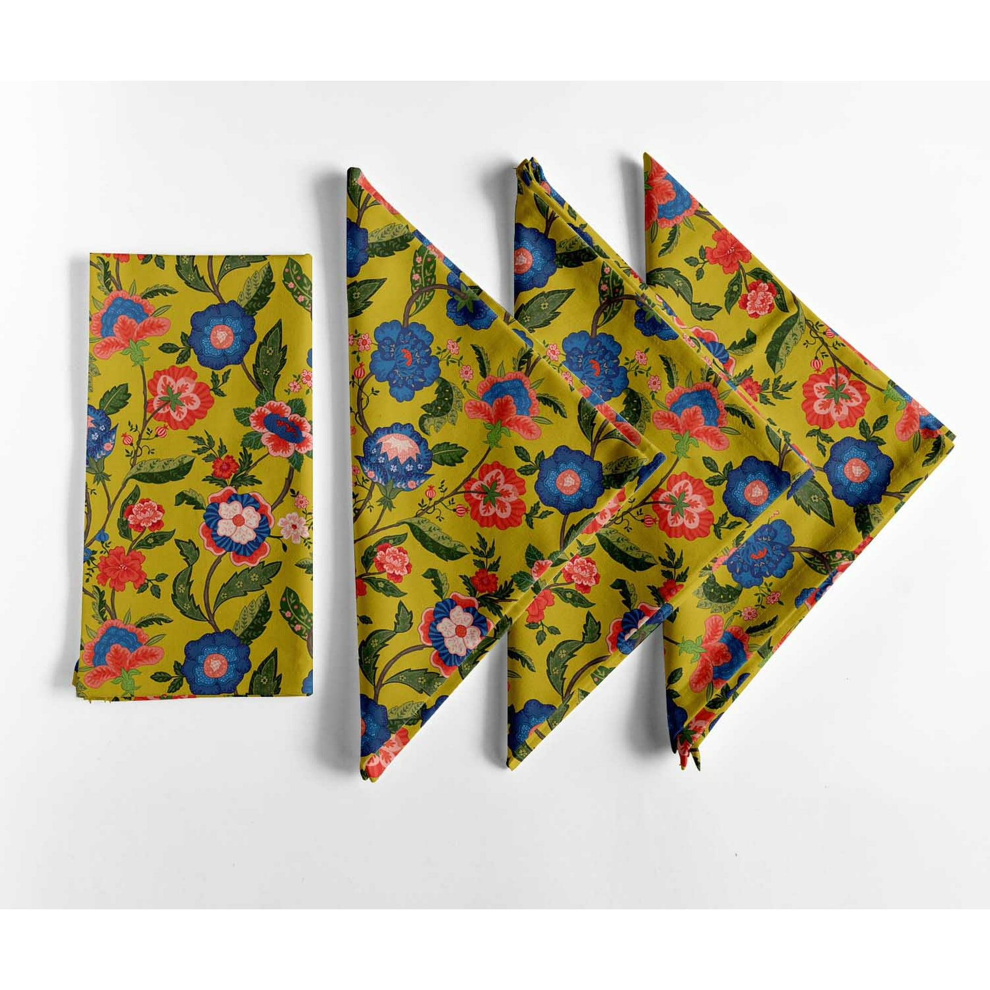 Click here for Vargottam Designer Cotton Canvas Napkins - Set Of... prices