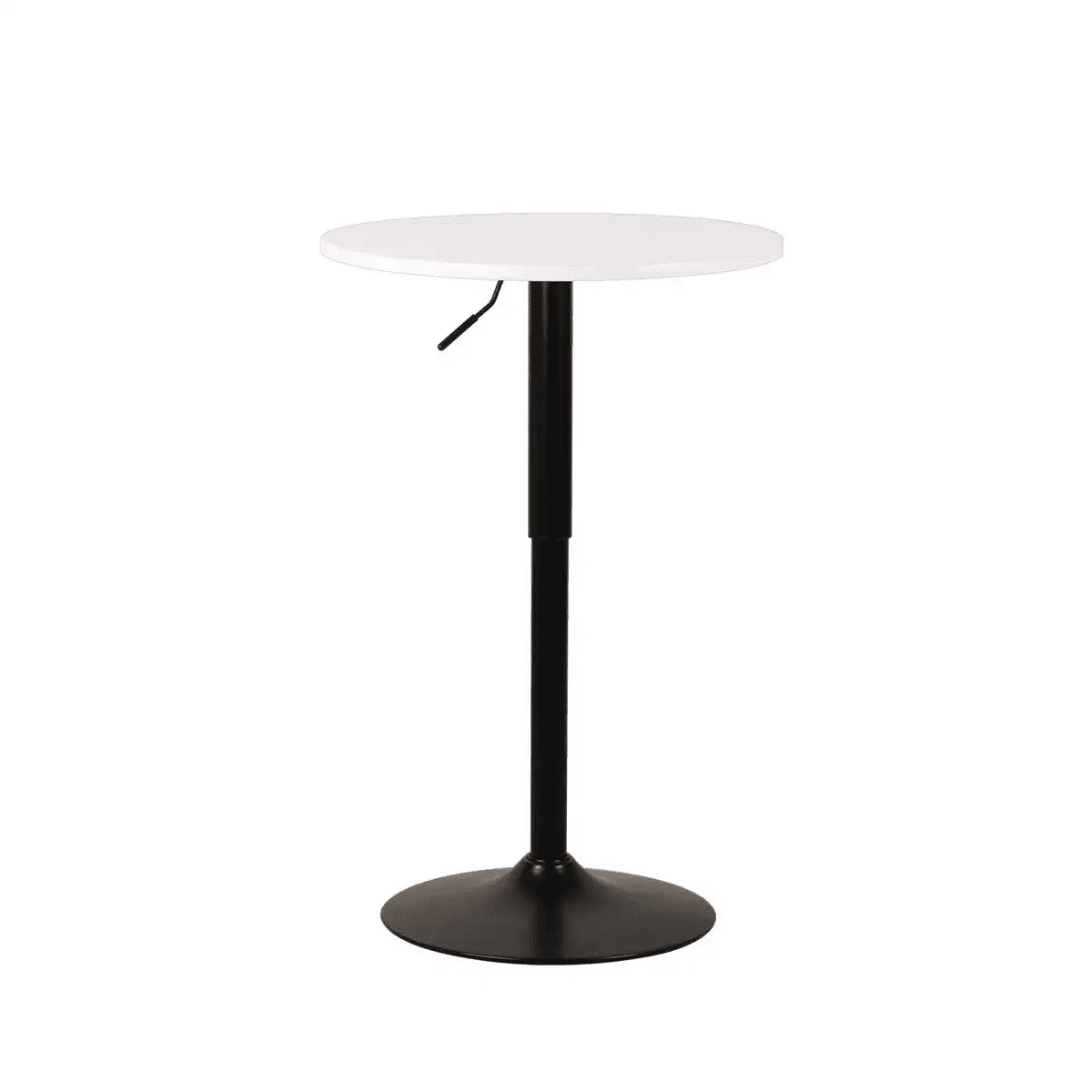MoNiBloom Round Bar Table Adjustable Height, Swivel Pub Table for ...