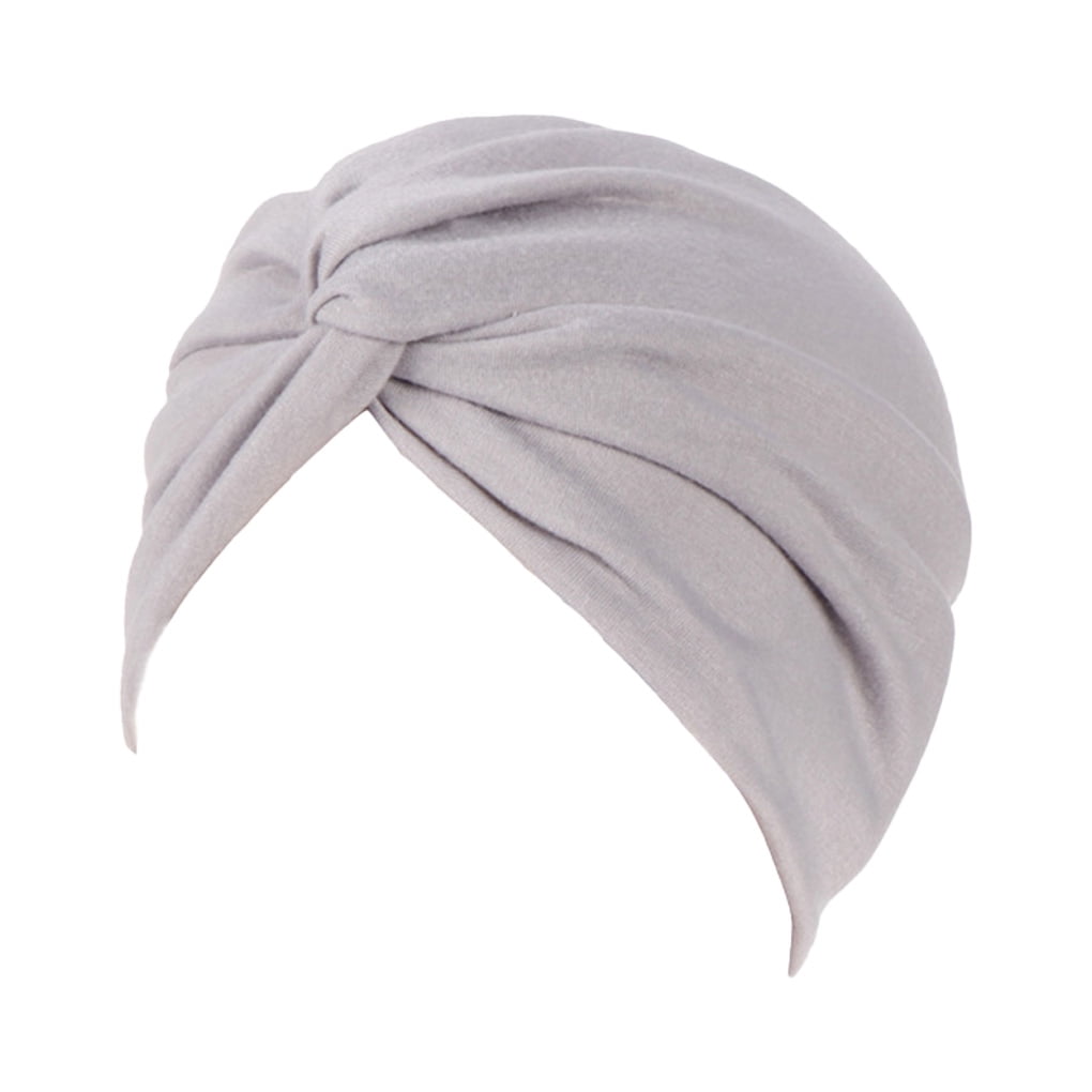 Thinsont Muslim Turban Hijabs Caps Forehead Color Turbans Knot Hats ...