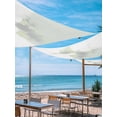 Abstract Watercolor Sun Shade Sail 6.5'X10' Black Green Urban ...