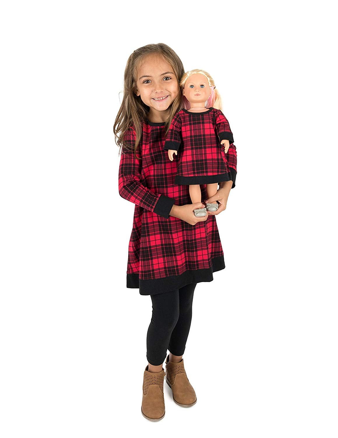 Leveret - Leveret Kids & Toddler Matching Doll & Girls Dress 100% ...