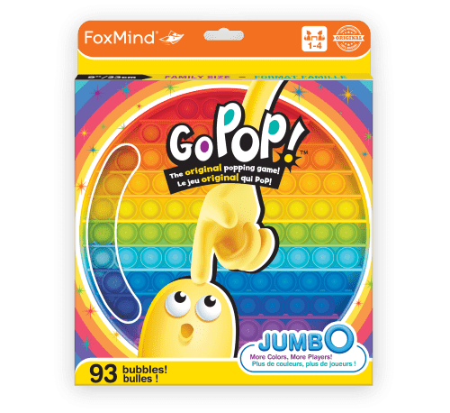 Foxmind : Go Pop Jumbo rainbow - Walmart.com