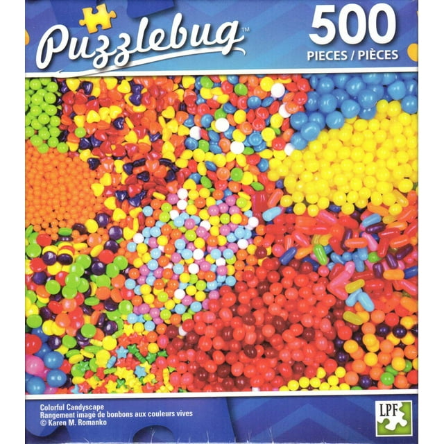 Puzzlebug 500 - Colorful Candyscape - Walmart.com