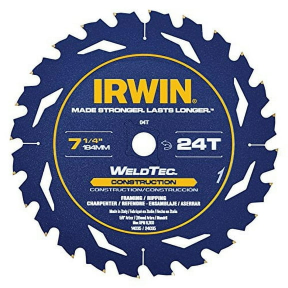 CERPXFF-Tools Lightning 7-1/4" Circular Saw Blade for Framing - 184mm ...