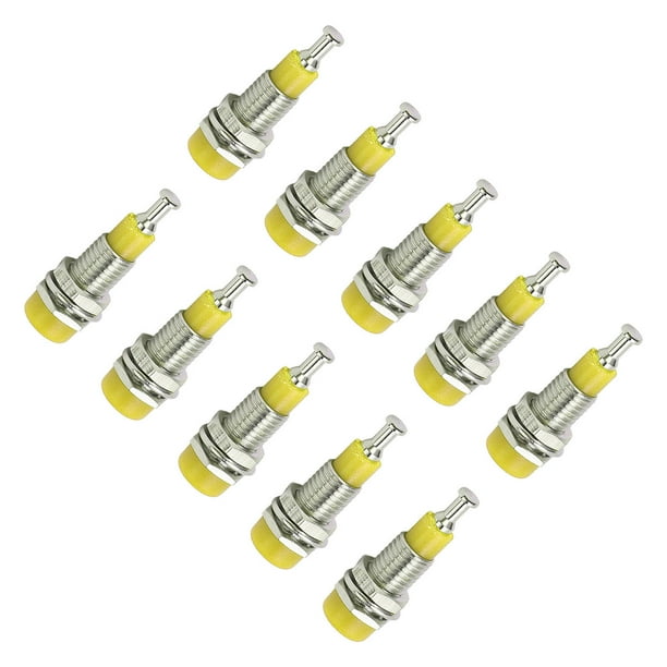 Banana Jack Socket,J.40006 10pcs/set 2mm Nickel Banana Panel Socket ...
