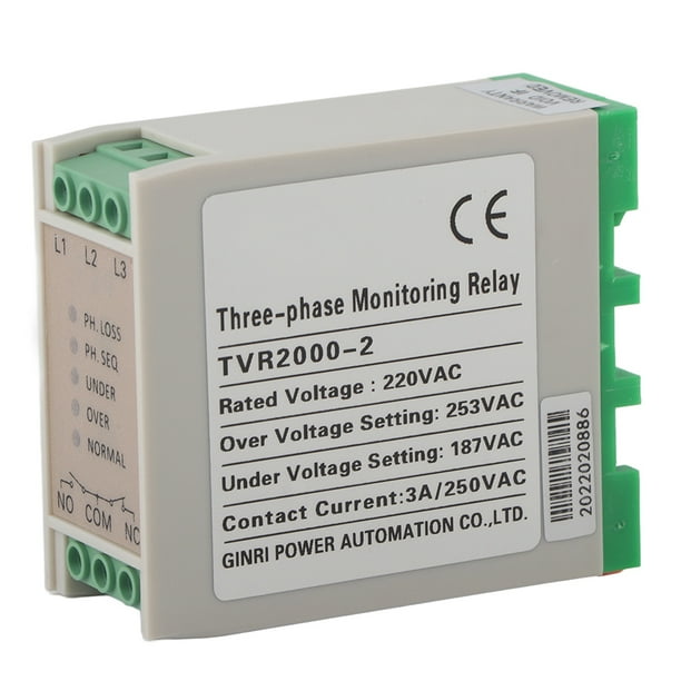 Reverse Phase Protection 220VAC Over & Under Voltage Failure Phase ...