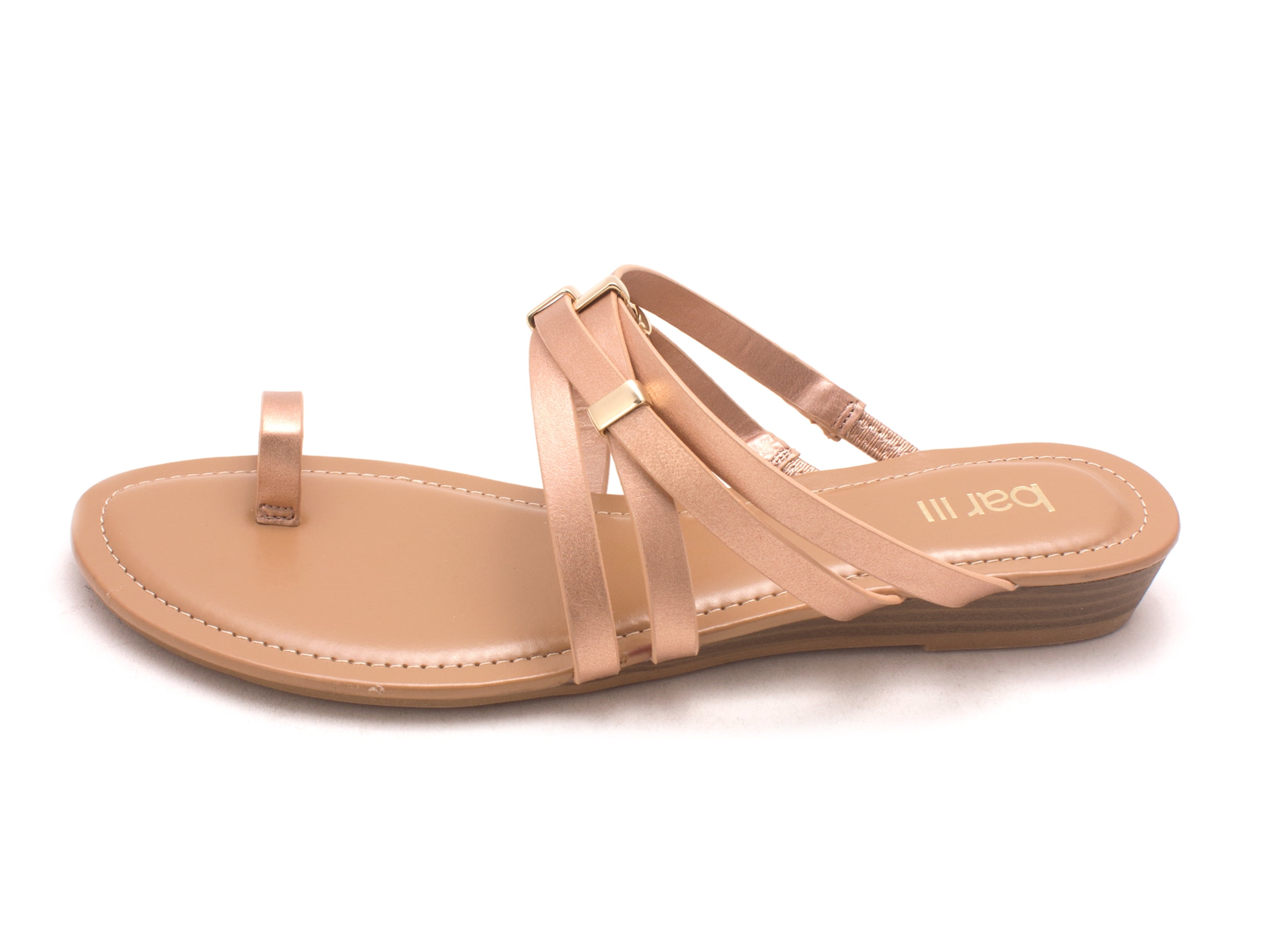 Bar Iii Womens Vanita Open Toe Casual Slide Sandals - Walmart.com