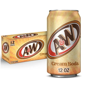 A&W Ice Cream Sundae Soda Pop, 12 fl oz, 12 Pack Cans - Walmart.com