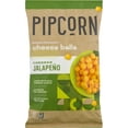 Pipcorn Cheese Balls Jalapeno Cheddar 4.5 oz (Pack Of 12) - Walmart.com
