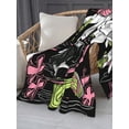 Demon Slayer Mitsuri Kanroji Dynamic Manga Action Fleece Blanket - 4 ...