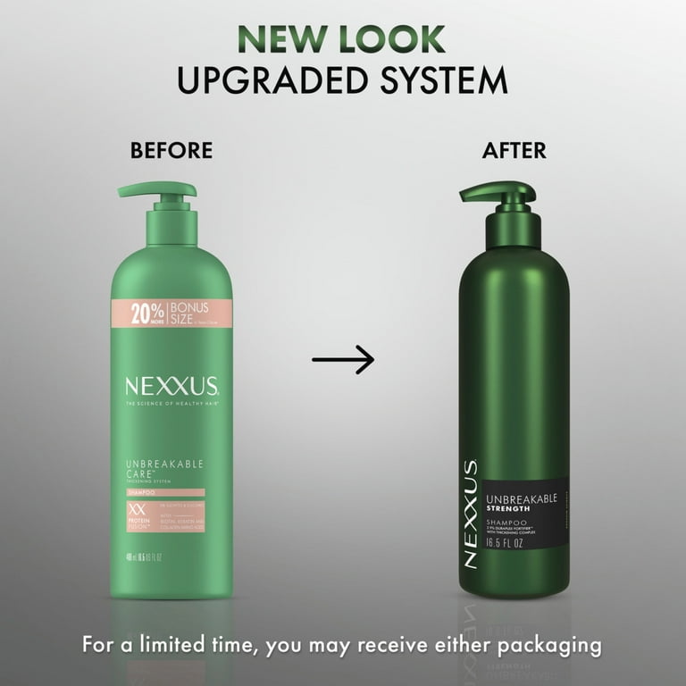 Nexxus Unbreakable Anti Breakage Shampoo for Fine and Thin Hair