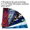 Multi Thickness Pearloid Blank Strips, DIY Custom Guitar Pick Making ...