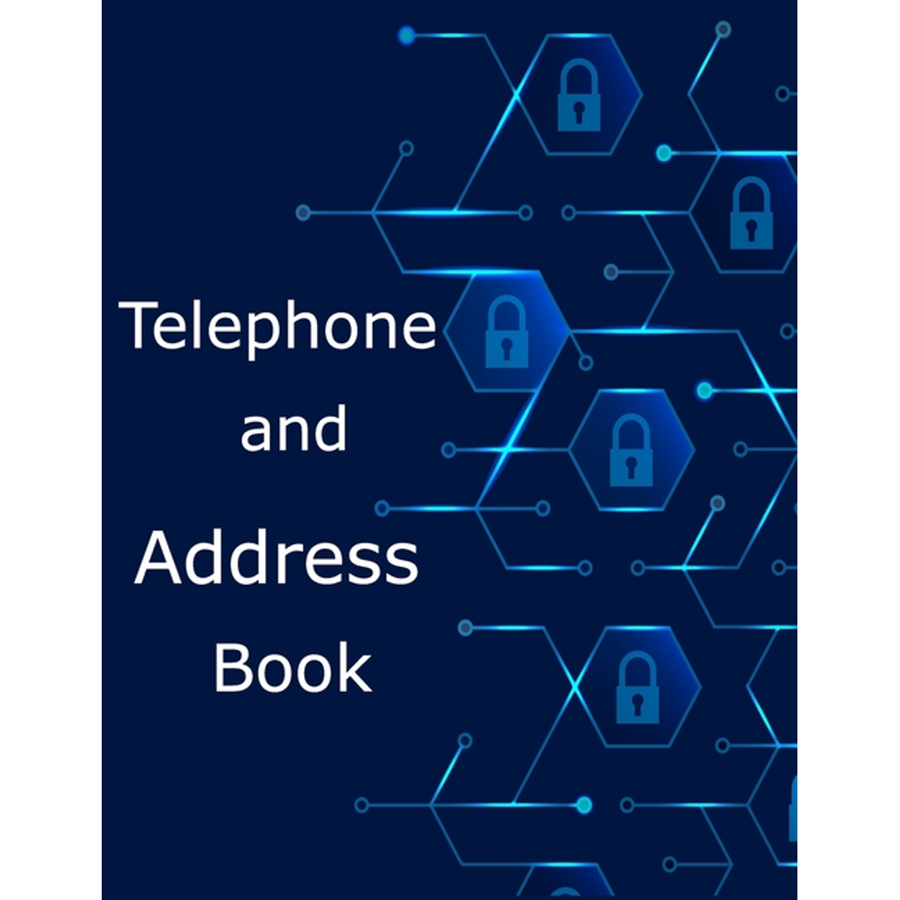 Telephone and Address Book : Large Print Phone Book & Adresses Book ...