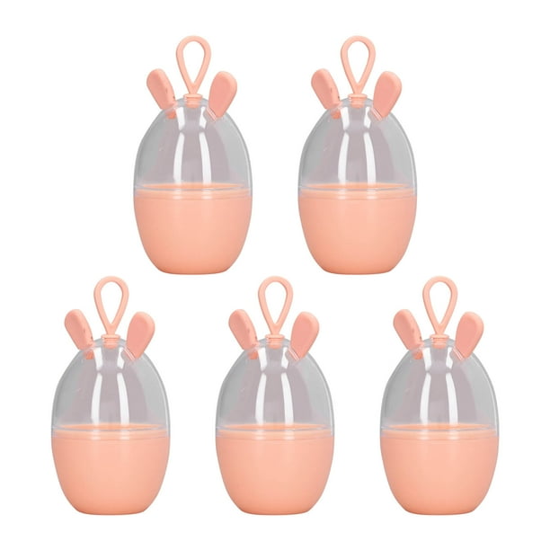 Oubit Beauty Egg Storage Case,5pcs Makeup Sponge Box Makeup Sponge ...