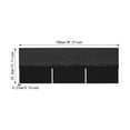 21 Pcs Asphalt Roofing Shingles, 39.37" x 13.11" Roof Tiles Carbon ...