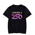2026 America250 Independence Day Theme Print T-Shirt - Unisex O-Neck ...
