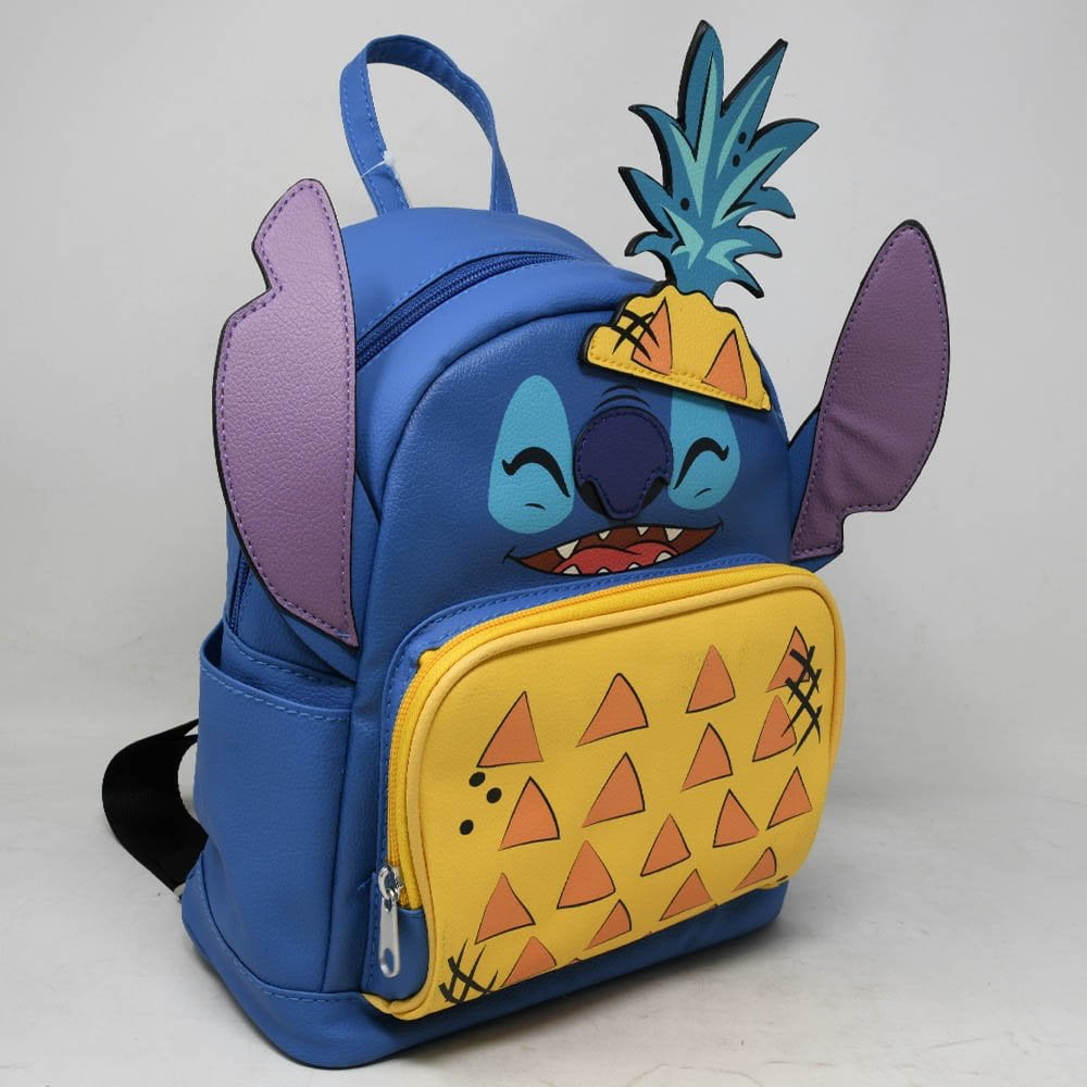 Stitch "Pineapple"10" Mini Deluxe Backpack with 1 Front pocket ...