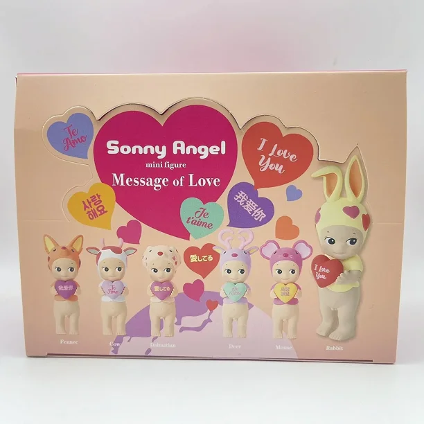 2025 nueva Mini figura de Sonny Angel mensaje de la serie Love caja ...