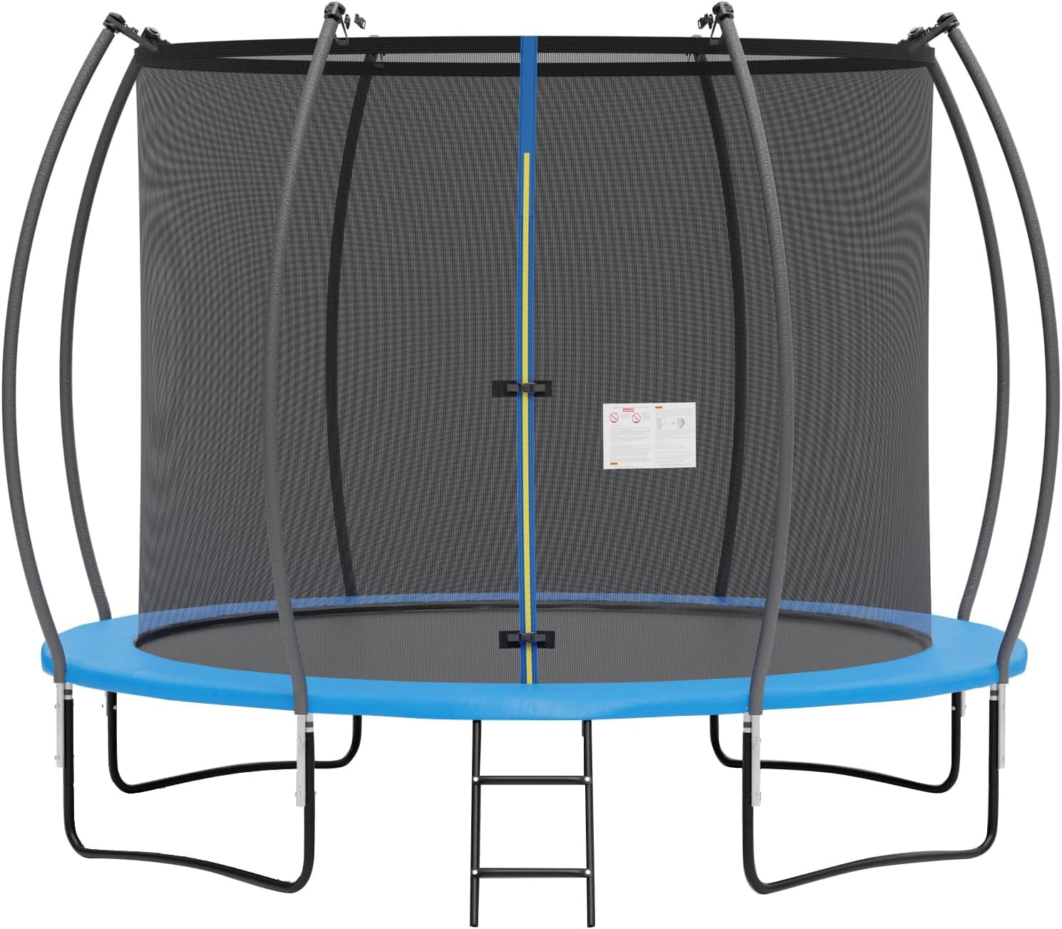 FDW Trampoline 10Ft with Enclosure Outdoor Fitness Trampoline PVC ...