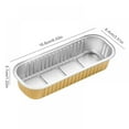 Mini Loaf Baking Pans 5 Pack,Rectangle Aluminum Foil Baking Pans Tins ...