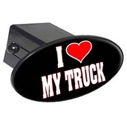 Ram Head Black On White 2" Oval Tow Trailer Hitch Cover Plug Insert ...