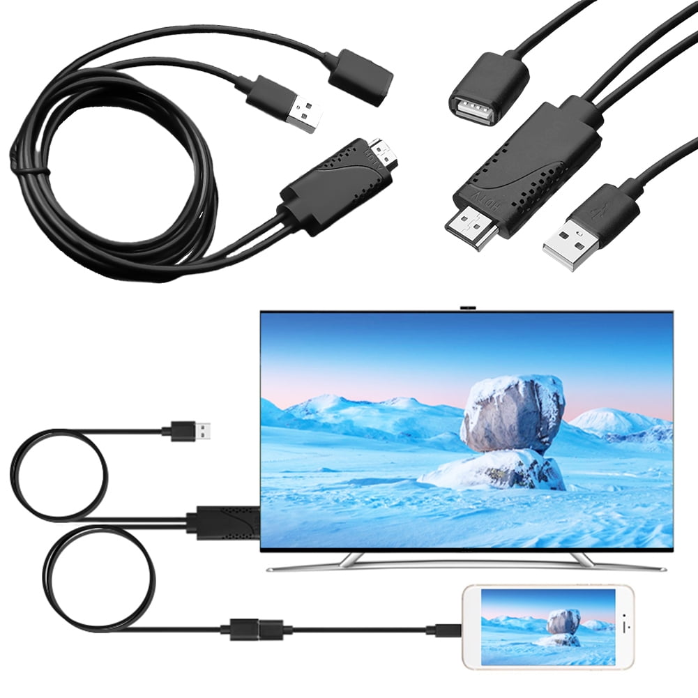 Cable Dongle TV Proyector Muestra Convertidor HDTV Adaptador Plug And ...