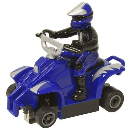 Life Like ATV with Rider Fast Tracker Slot car - Blue with Silver ...