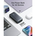 Anker Power Bank, Power IQ 3.0 Portable Charger with PD 30W Max Output ...