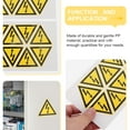 Labels Stickers Emblems High Voltage Warning Sign Electric Shocks ...