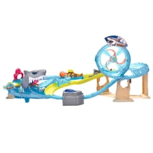 Adventure Force Race Track Set with Motorized NASCAR Cars, Crash Zone ...