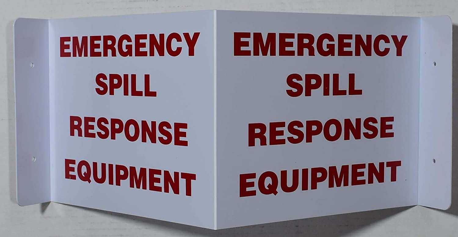 Emergency Spill Response Equipment 3D Projection Sign/Emergency Spill ...