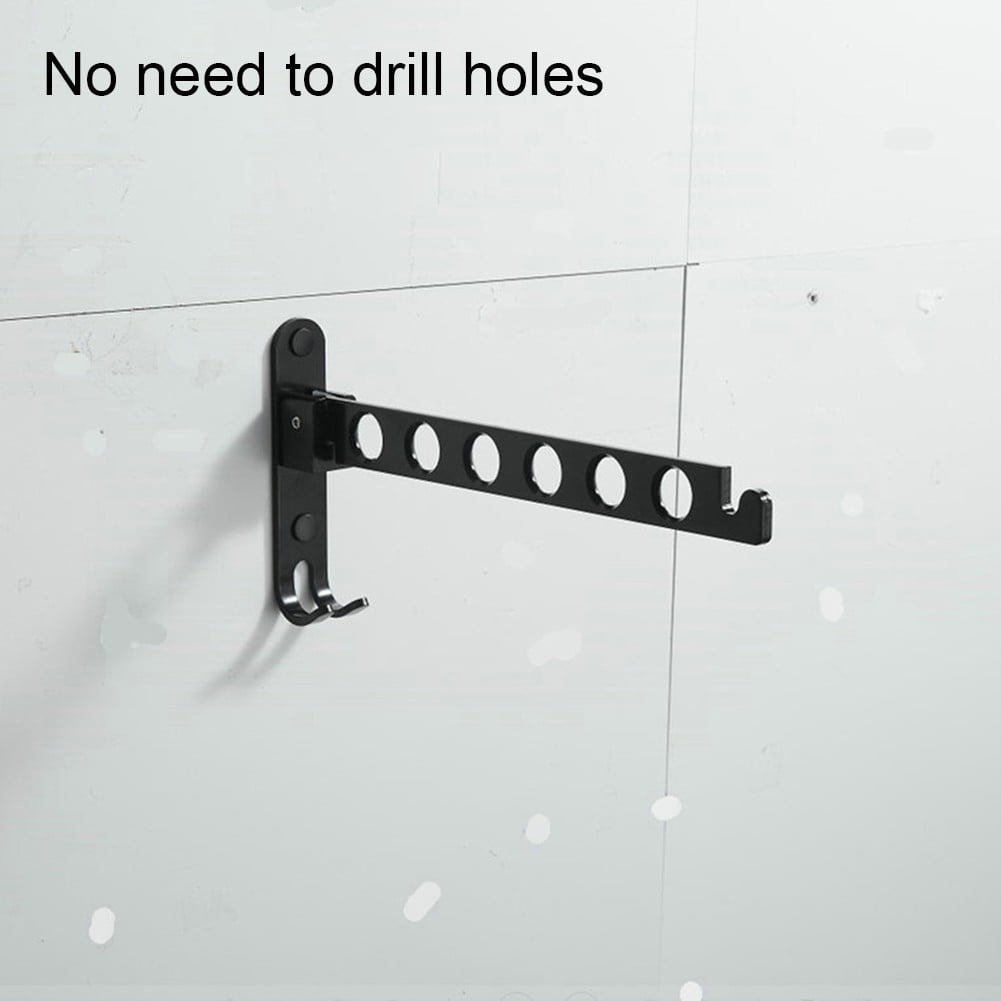 Rack de Colgado Interior Retráctil y Plegable de Aluminio para ...