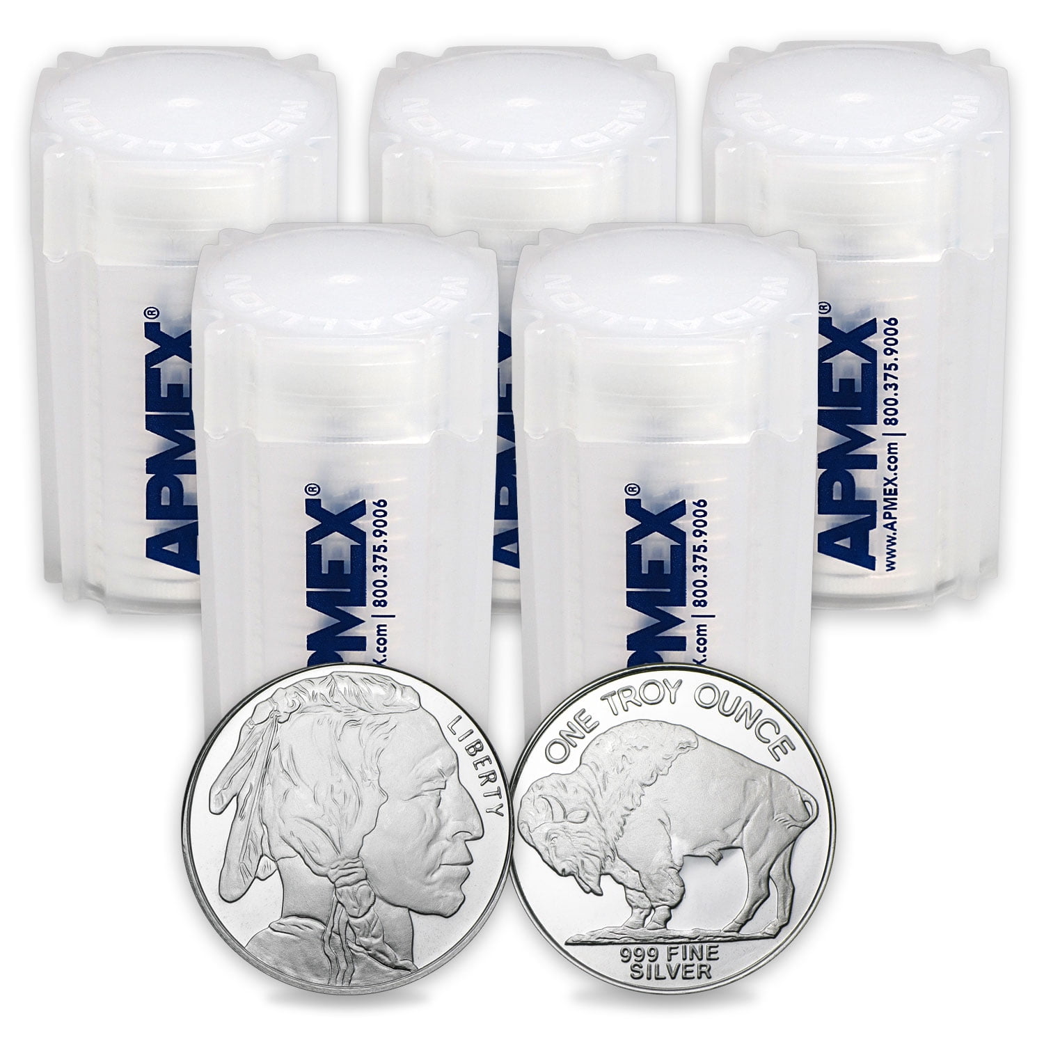 1 oz Silver Round – Buffalo (Lot of 100) – eX-tremes