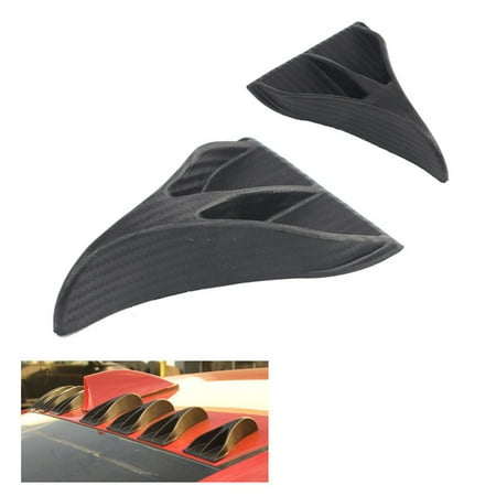 Qiyun Universal Vortex Generators Roof Shark Fins Spoiler Wing Kit For ...