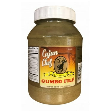 Cajun Chef Gumbo File Powder, 1 oz - Traditional Louisiana Spice ...