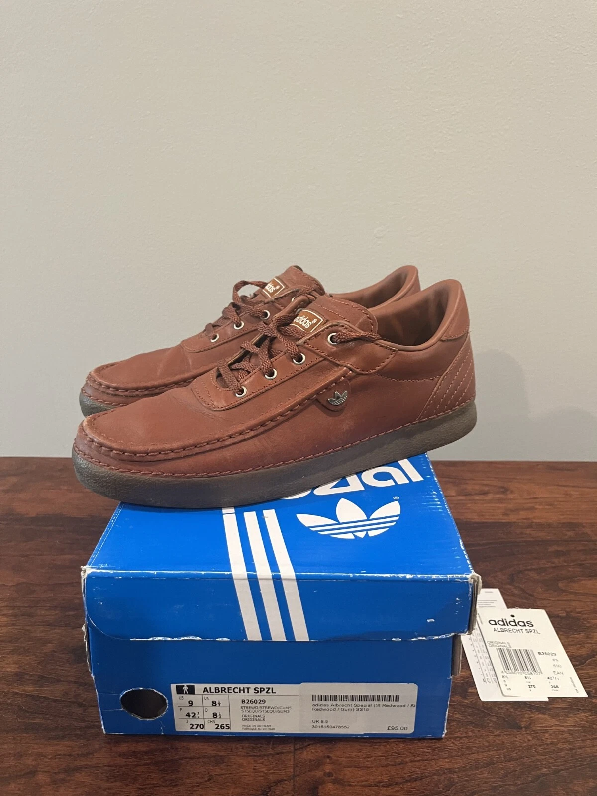 Adi - das Albrecht Spezial / SPZL Sevilla 2014 US 9 / UK 8.5 Preowned ...