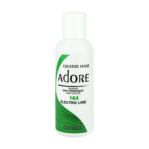 Creative Image Adore Semi-Permanent Hair Color (164 Electric Lime ...