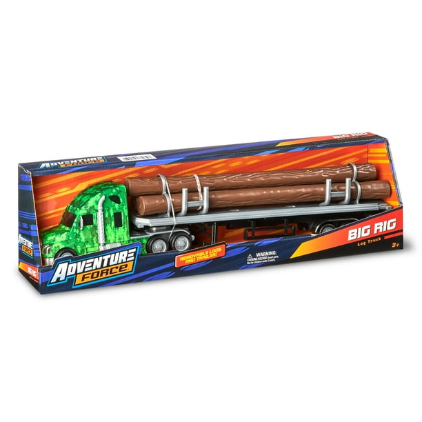 Adventure Force Big Rig, Log Truck Play Vehicle - Walmart.com