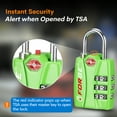 Forge TSA Approved Combination Luggage Locks, 2 Pack, Green - Walmart.com