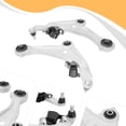 2Pcs Front Lower Control Arms with Ball Joints, 1 Pair Front Lower ...