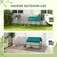 PawHut 73" Small Animal Playpen w/ Roof for Rabbit, Chicken, Chinchilla ...
