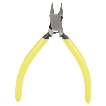 Diagonal Wire Cutter, Spring Design Diagonal Plier, Comfort Grip Yellow ...