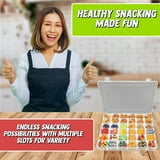 Skywin Match Up Memory Snack Tray - 36 Slot Fun & Functional Snack ...