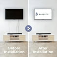 BASEPORT In Wall Cable Management Kit, TV Cord Hider for Wall Mounted ...