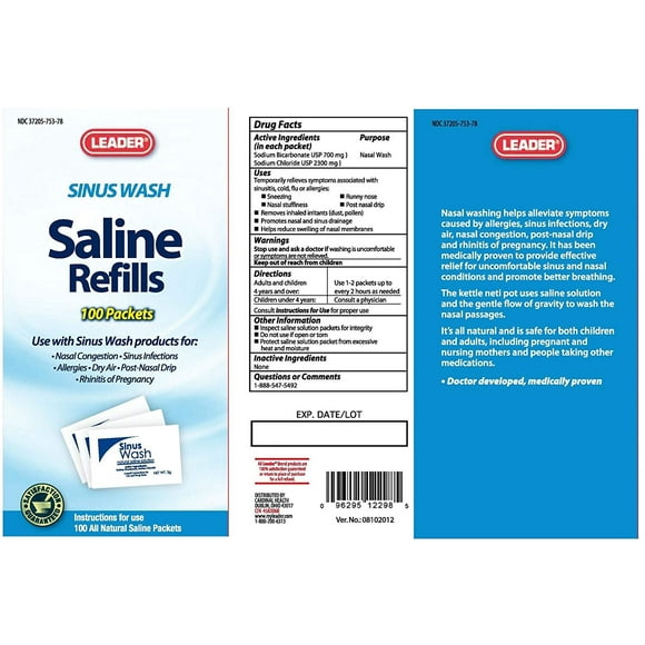 Saline Packets