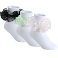 Kids' Little Girls Big Ruffle Socks, Cute Double Lace Frilly Dress ...