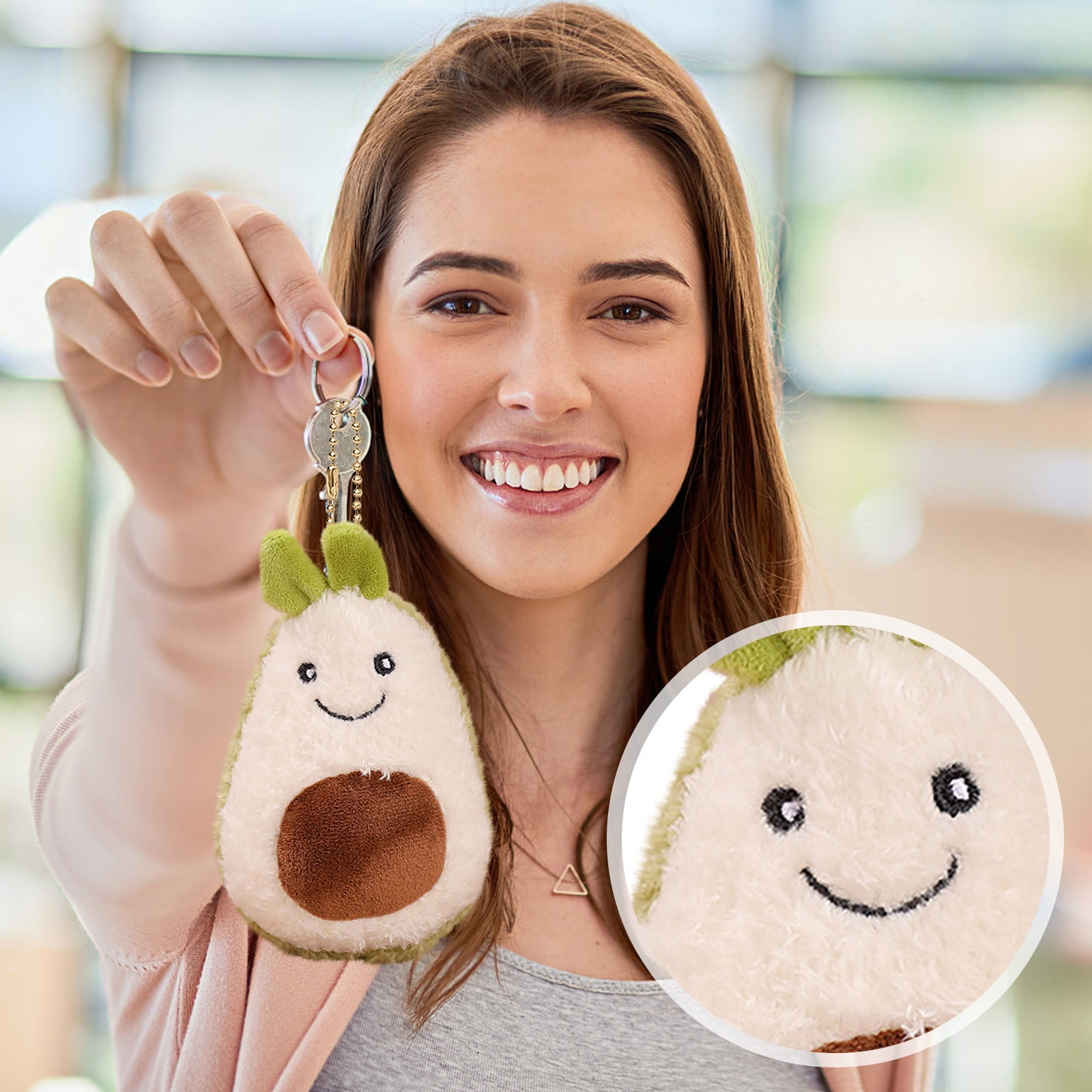 Jellycat Avocado, Jellycat Stuffed Animals Toy, 4.9 Inch Jellycats Cute ...